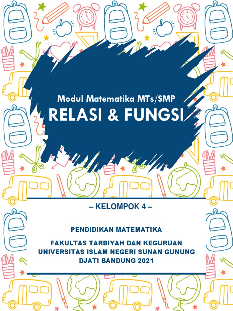 Modul Pembelajaran Relasi dan Fungsi | PDF