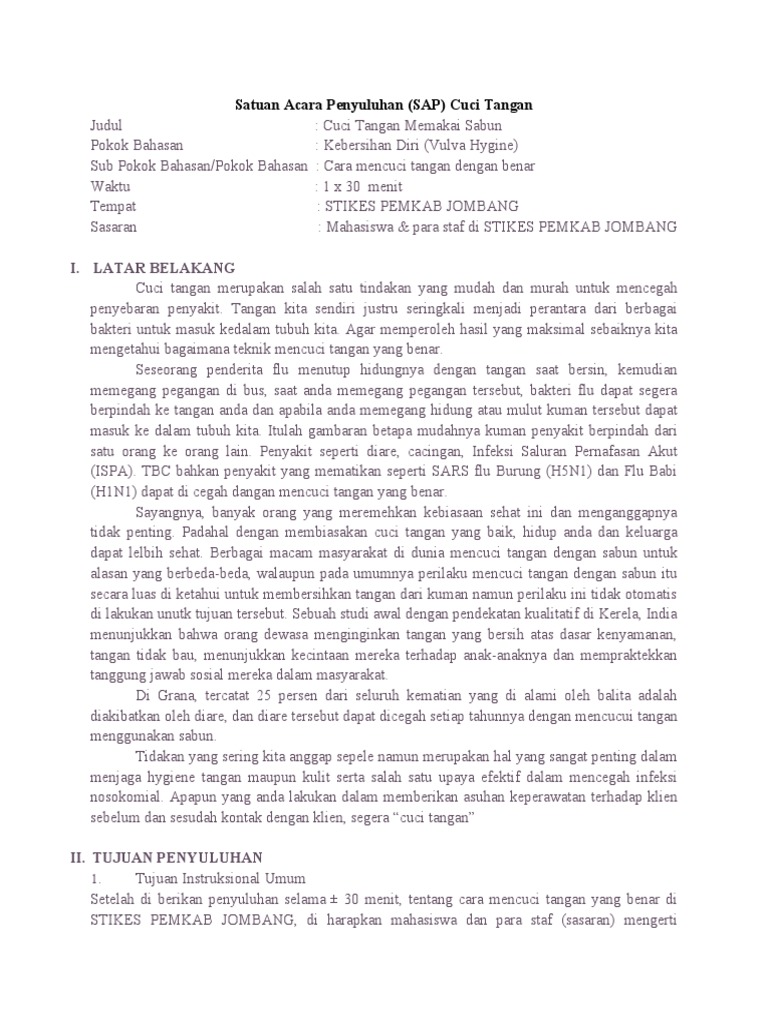 Contoh Sap Ctps | PDF