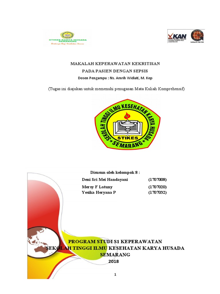 Askep Sepsis | PDF