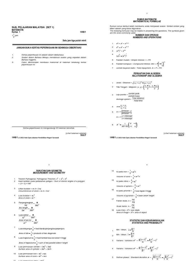Maths Module F4 F5 | PDF | Area | Geometry
