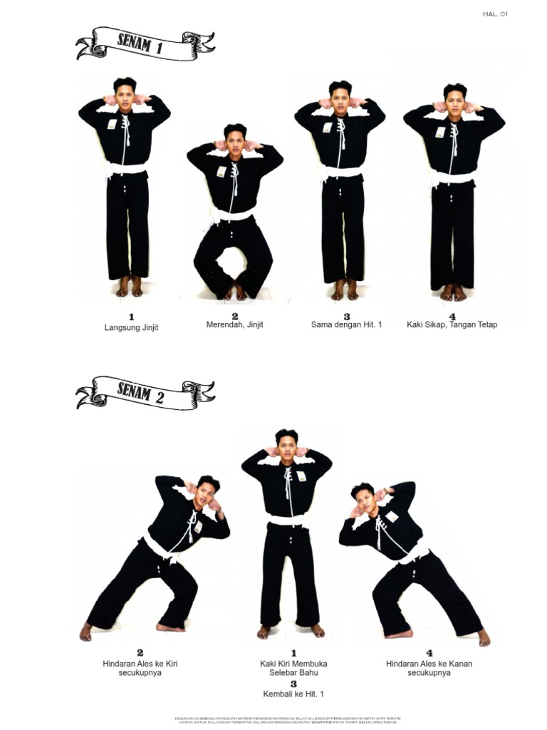Jurus 1-35 Senam 1-90 Dan Toya1-15 (1-25) | PDF