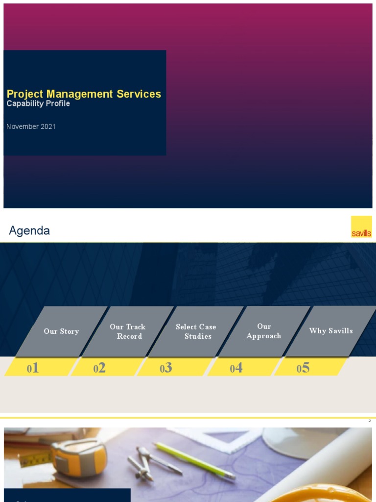 Savills India Project Management Capability Profile - November 2021 | PDF