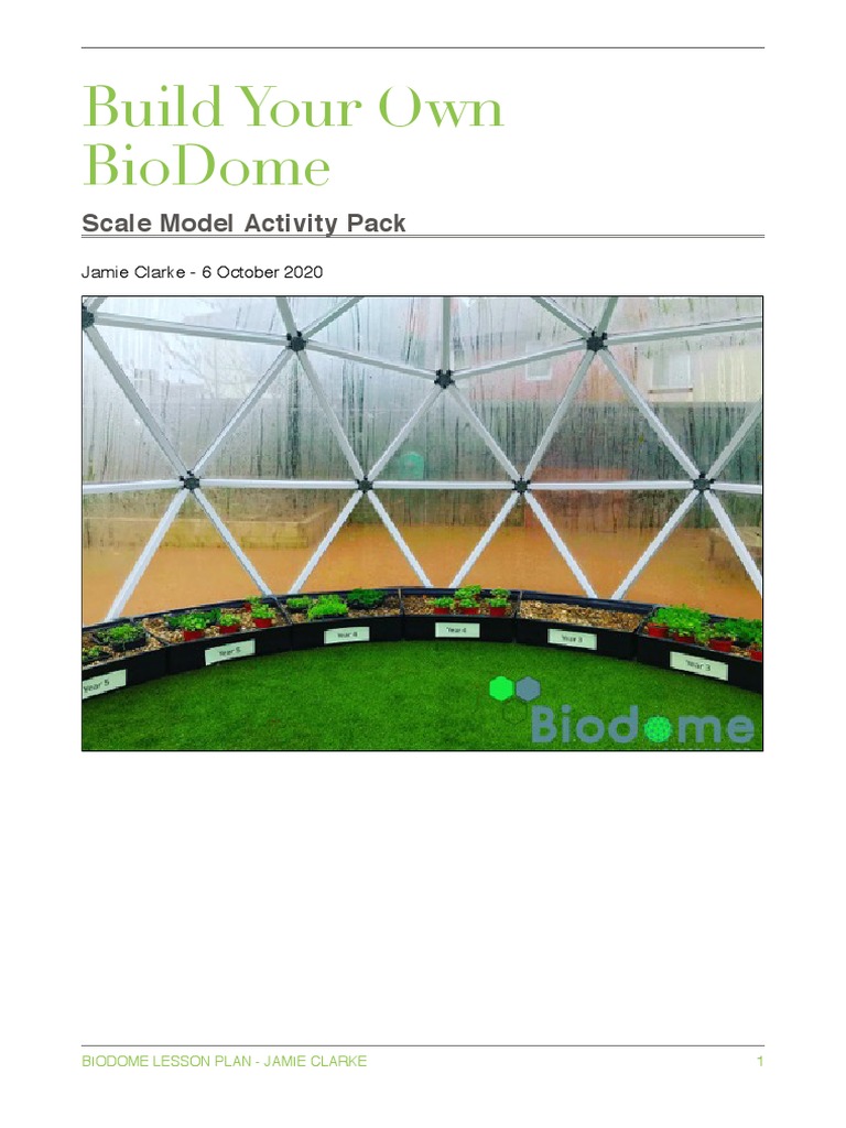 Paper Dome Instructions | PDF | Dome