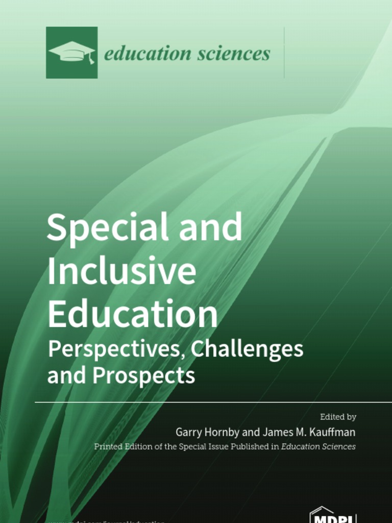 Special And Inclusive Education Perspectives Challenges And Prospects