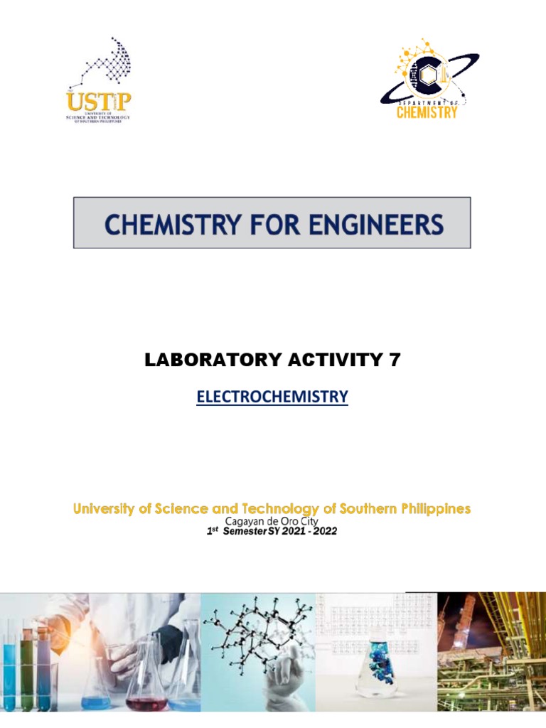Electrochemical Cell Lab Activity | PDF | Redox | Electrochemistry