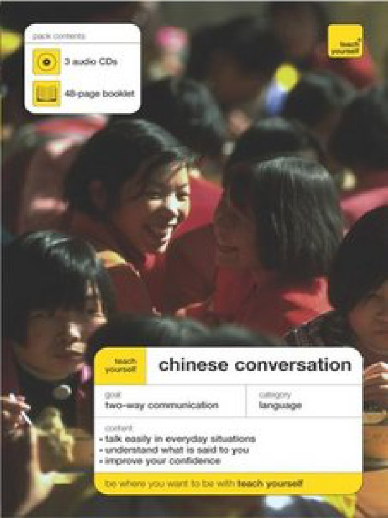 Mandarin Chinese Conversation Booklet | Download Free PDF | Tone ...