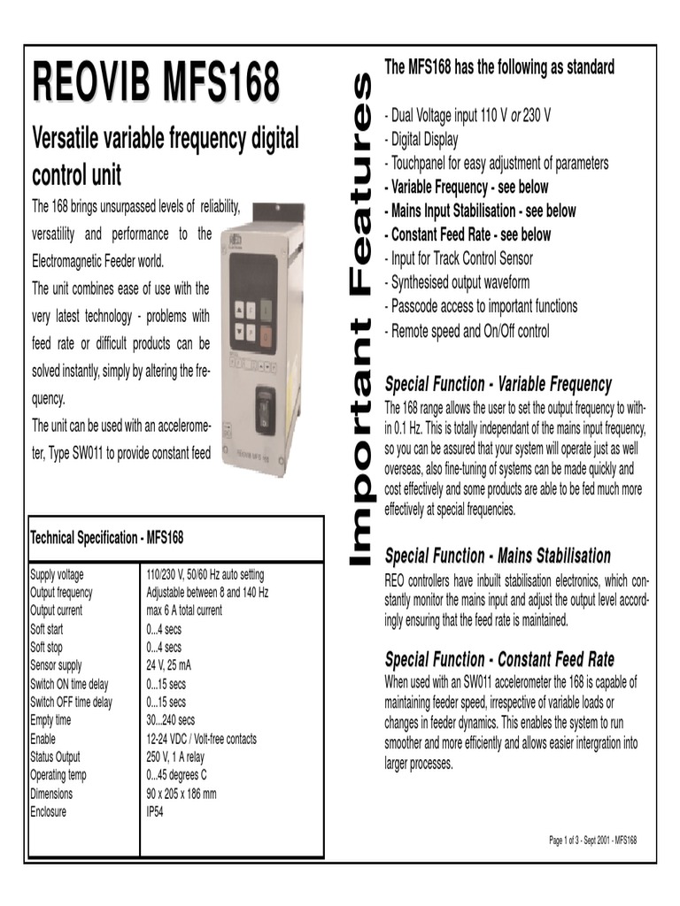 Mfs 168 | PDF | Mains Electricity | Amplifier