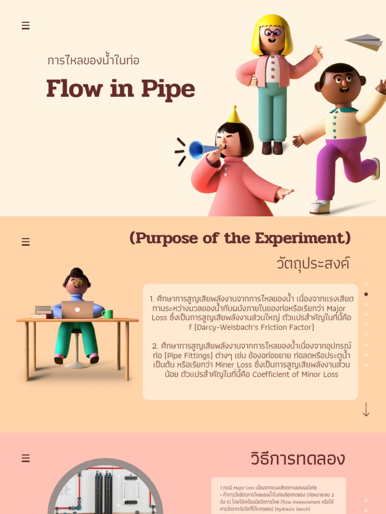Flow in Pipe | PDF