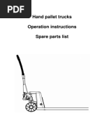 Pallet Truck Inspection-Check Sheet | PDF