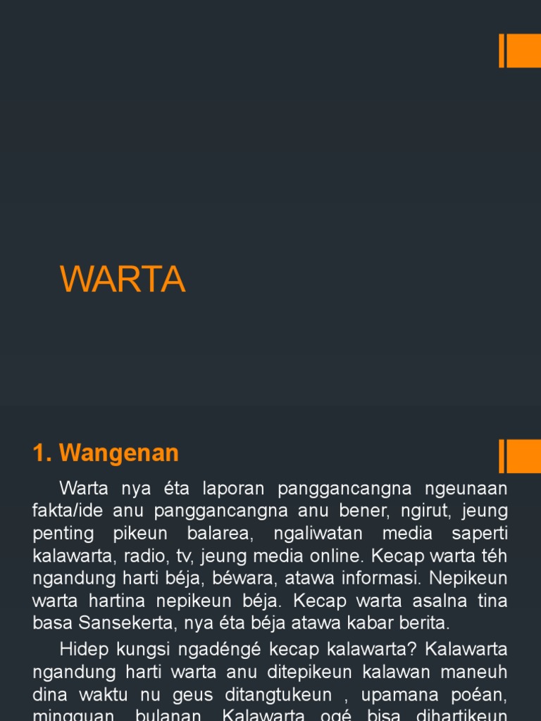 WARTA | PDF