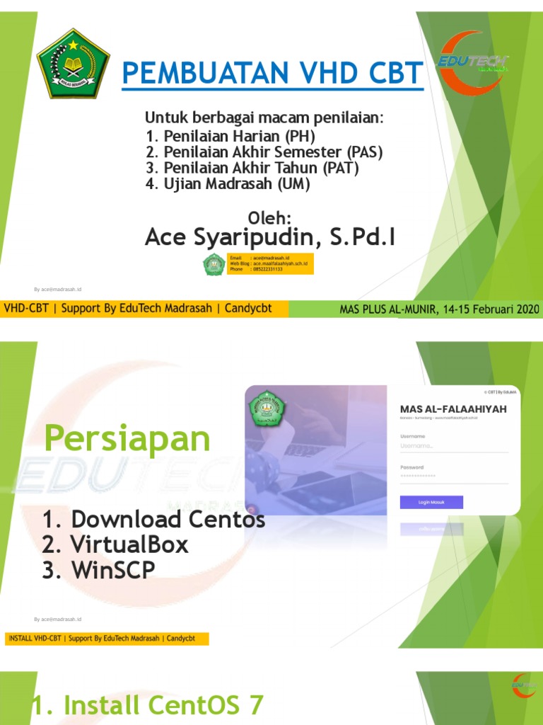 Pembuatan Aplikasi VHD-CBT | PDF