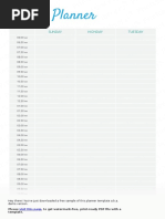 February Weekly Planner | PDF
