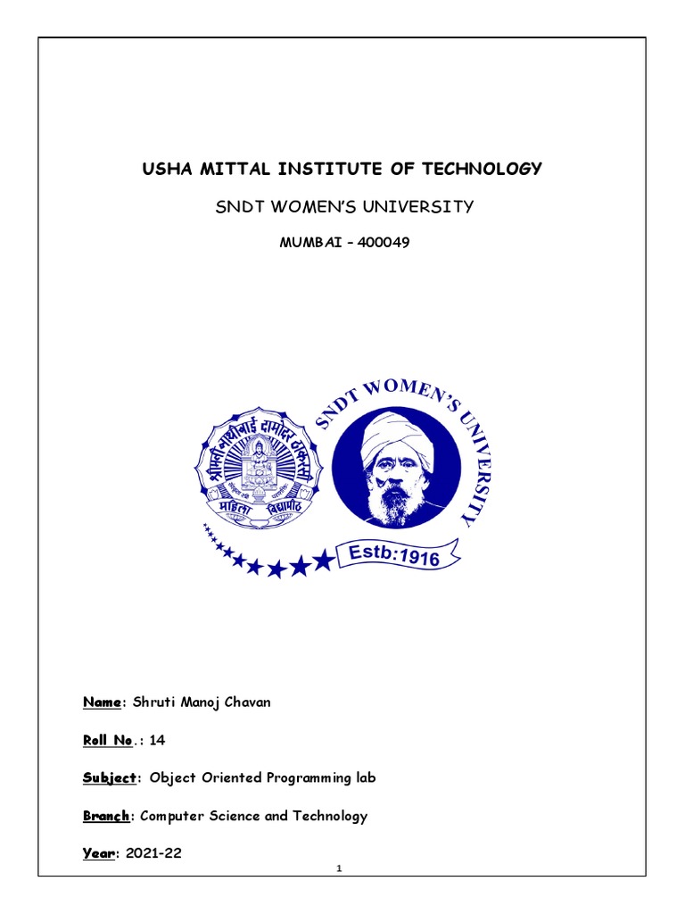 Oops Journal | PDF | Area | Programming
