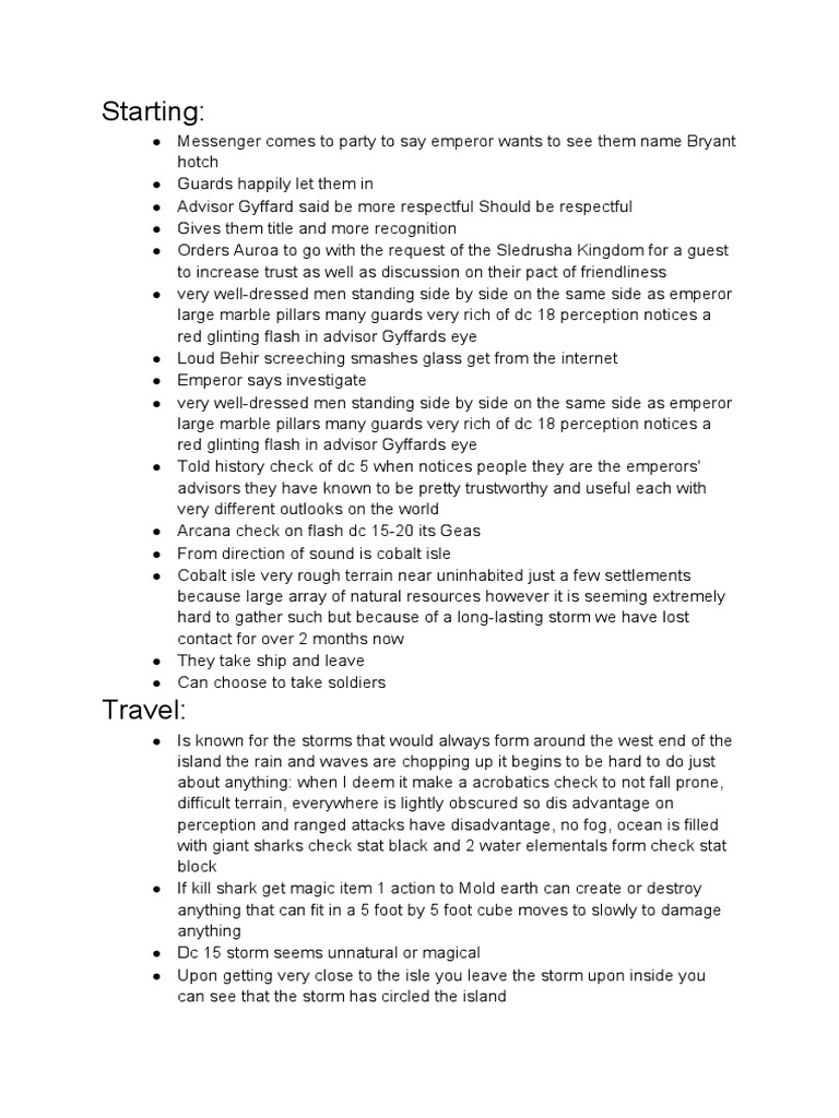 DND One Shot Session | Download Free PDF | Cave