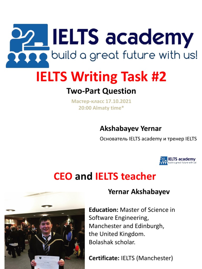 IELTS Writing Task #2: Two-Part Question | PDF | Academic Dishonesty ...