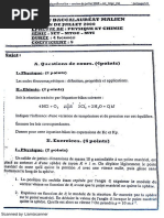 Fascicule Dexercice Corrige PC Seconde | PDF