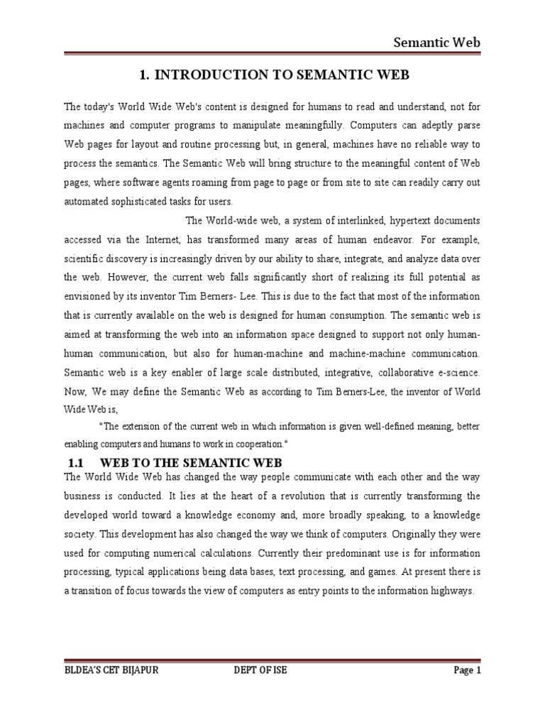 Introduction To Semantic Web Pdf Resource Description Framework Semantic Web