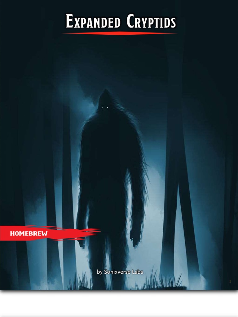 Expanded Cryptids | PDF