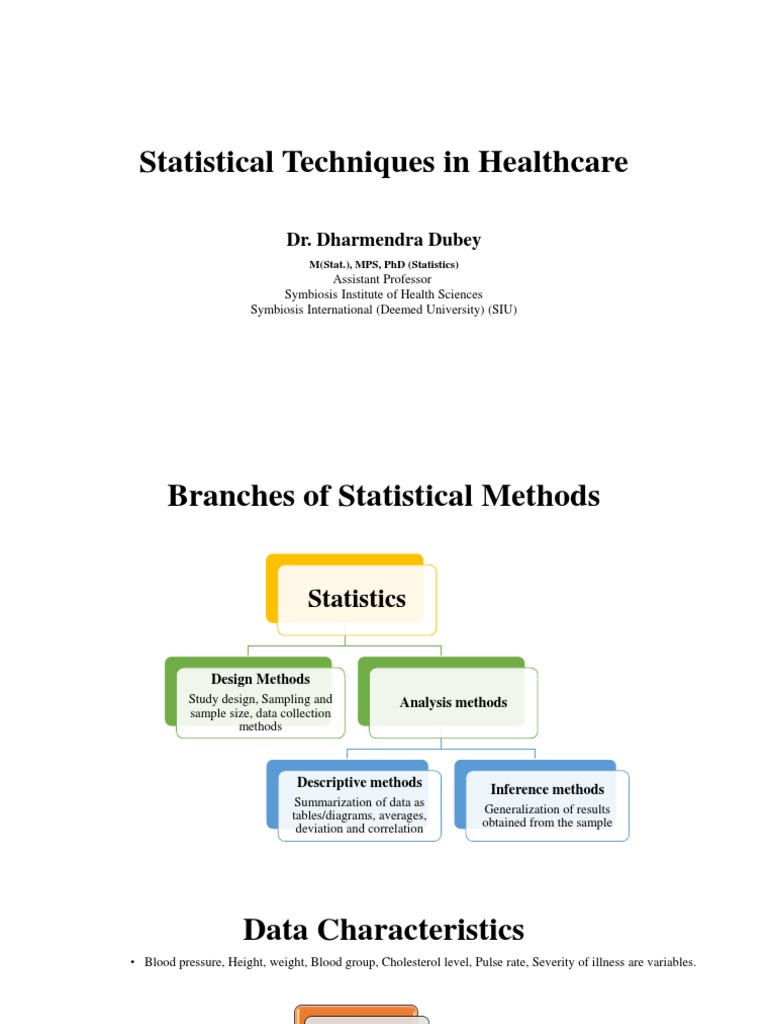 Statistical Techniques in Healthcare | PDF | Statistics | Health Care