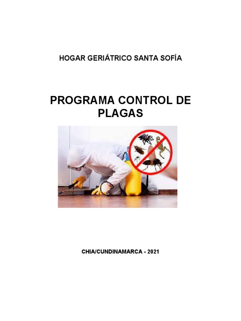 Programa Control Integrado de Plagas | PDF | Control de plagas | Pesticida