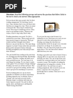 Wildfire Reading Practice 21k79fg | PDF | Wildfire | Wound