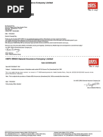 Medical Insurance Premium Receipt 2019-20 | PDF | Deductible | Insurance