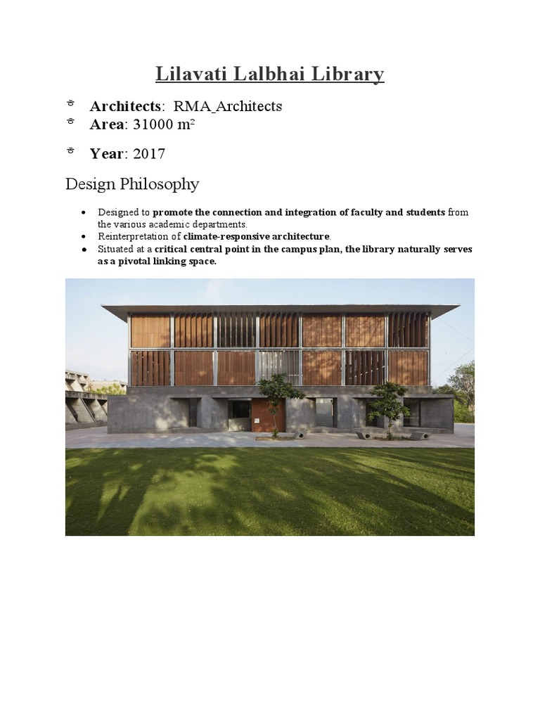 Lilavati Lalbhai Library | PDF | Libraries