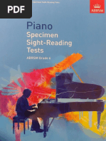 ABRSM Aural Skills - Grade 6 | PDF