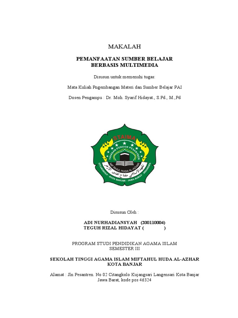 Makalah Pengembangan Media | PDF