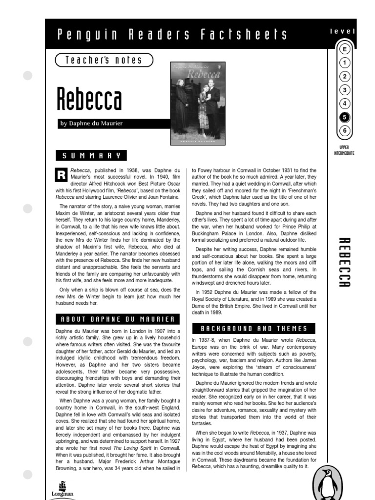 Rebecca | PDF | General Fiction