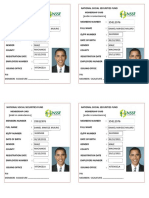 NSSF Templates Blank | PDF