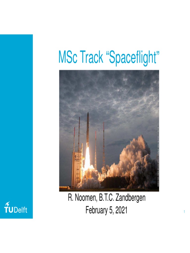 MSc-Spacetrack Presentation March 2021 | PDF | Attitude Control ...