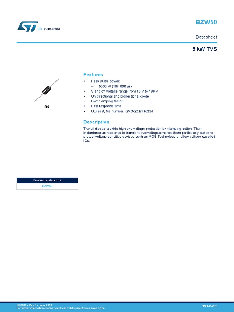 5 KW TVS: Features | PDF | Diode | Electronics
