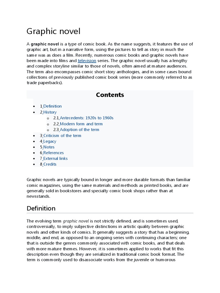 Graphic Novel | PDF | Comic Book | Books