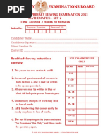 Sure Key Examinations Board p.7 Ple Mathematics | PDF | Mathematics
