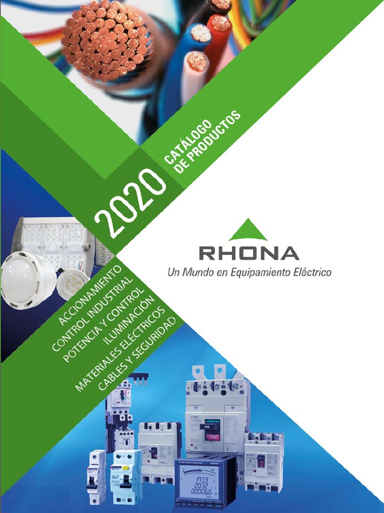 Catalogo Rhona 2020 | PDF | Relé | Equipo