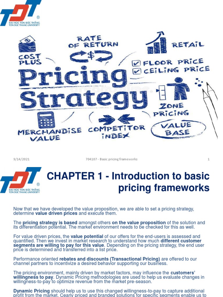 Pricing Strategy - Chap 1 | PDF | Pricing | Prices