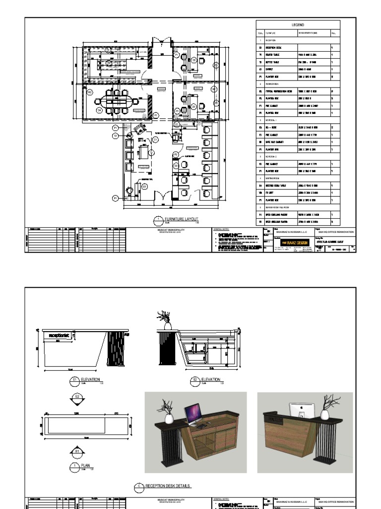 S&H Office Interior Drawings | PDF | Home | Building Materials