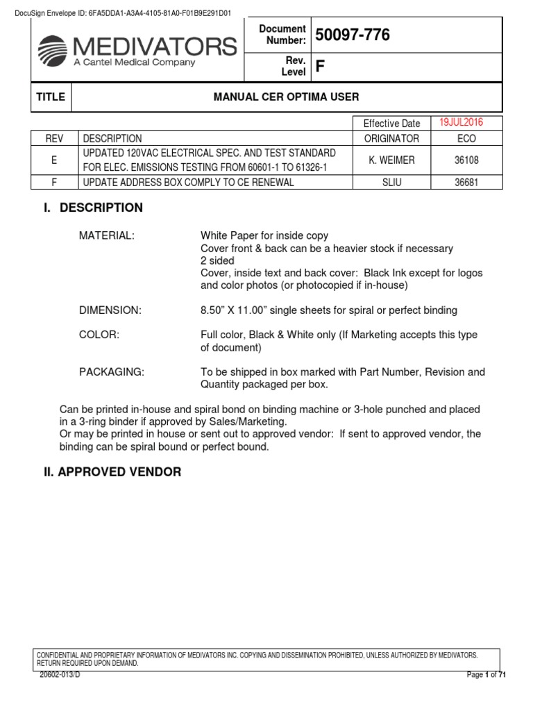 50097-776 - F CER Optima User Manual | PDF | Hertz | Transmitter