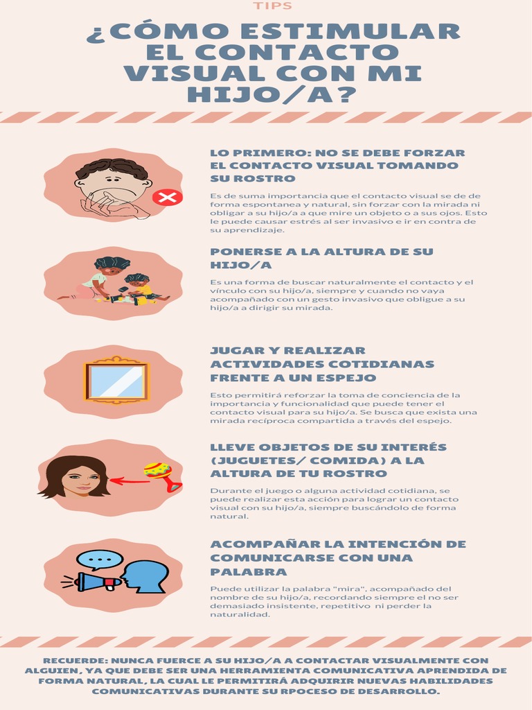 ¿Cómo Estimular El Contacto Visual Con Mi Hijo - A | PDF | Cognición ...