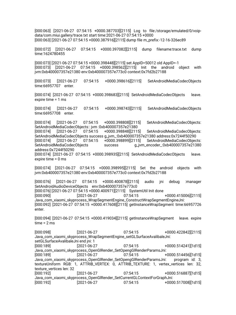 Trace | PDF | Computer Architecture | Unix Software