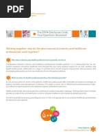 Efpia Code of Practice On Relationships Between Pharma and Patient ...