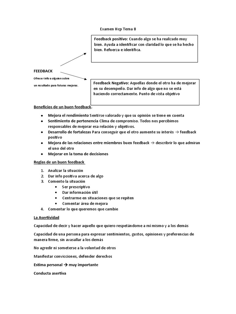 Examen HCP Tema 8 | PDF | Ciencias del comportamiento | Cognición