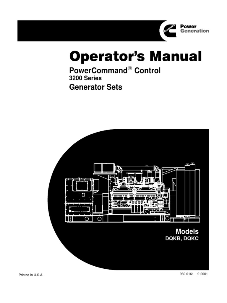 Cummins DQKB DQKC Operators Manual | PDF | Cummins | Fires