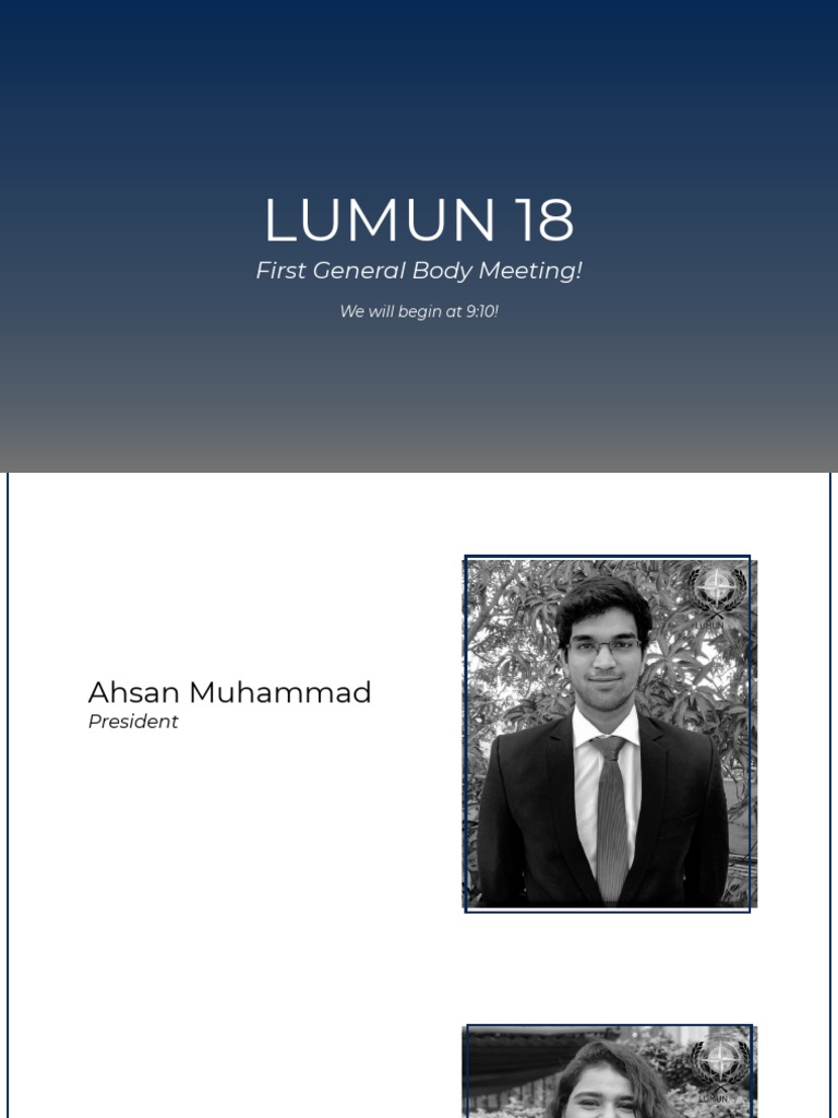 1st GBM Presentation | PDF