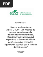 ASTM D-4057 Español | PDF | Solvente | Petróleo