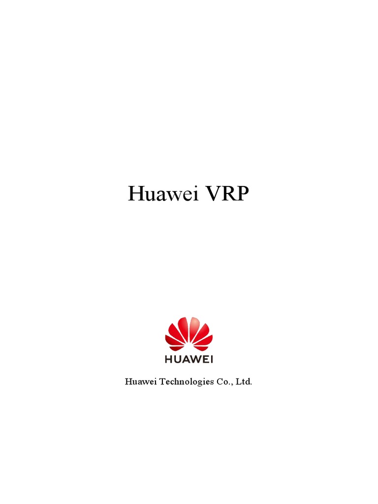 03 Huawei VRP | PDF | Command Line Interface | Computer File