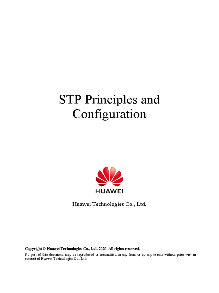 06 STP Principles and Configuration | PDF | Computer Network | Network ...