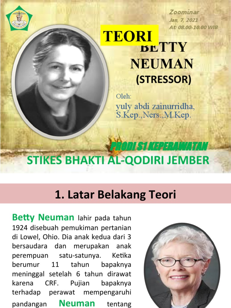 Teori Betty Neuman | PDF | Karier & Perkembangan | Pengembangan Diri