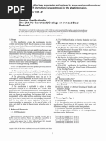 Astm A653-11 | PDF | Materials Science | Industrial Processes